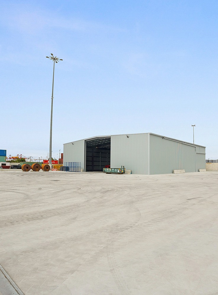 Dynon Road Hardstand and Rail